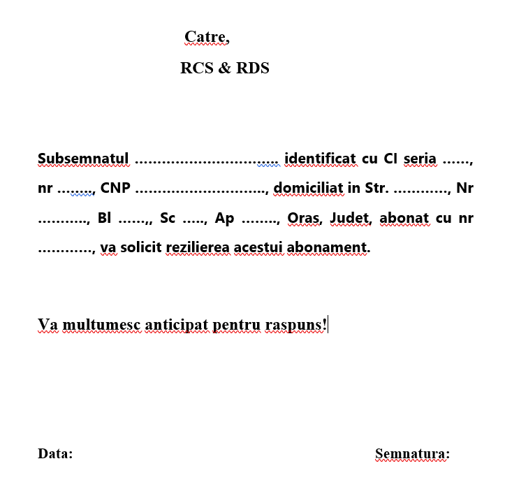 Cum poți rezilia contractul cu Digi România - AdrianBolocan.ro
