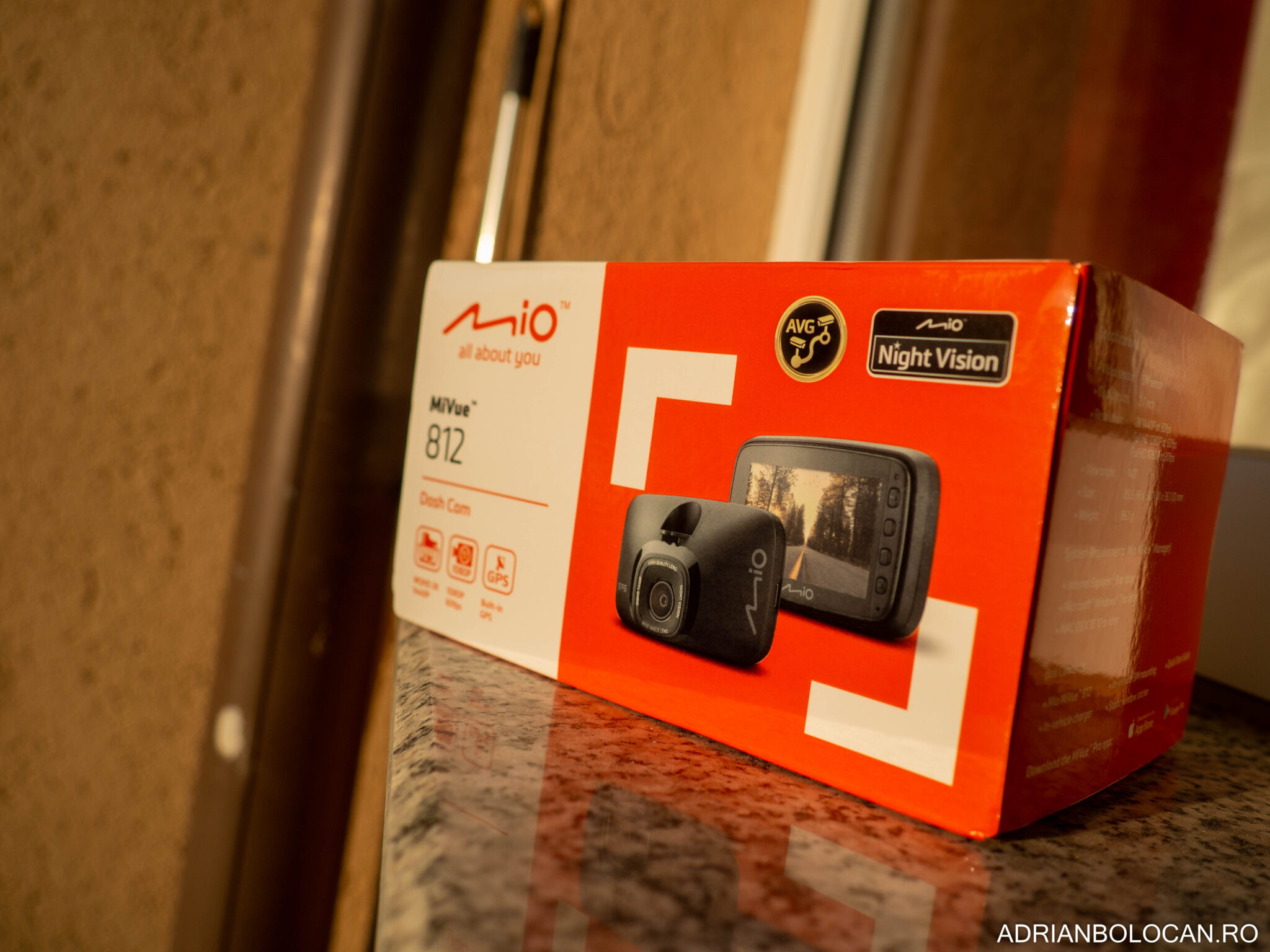 Am testat camera de bord MIO MiVue 812 - AdrianBolocan.ro